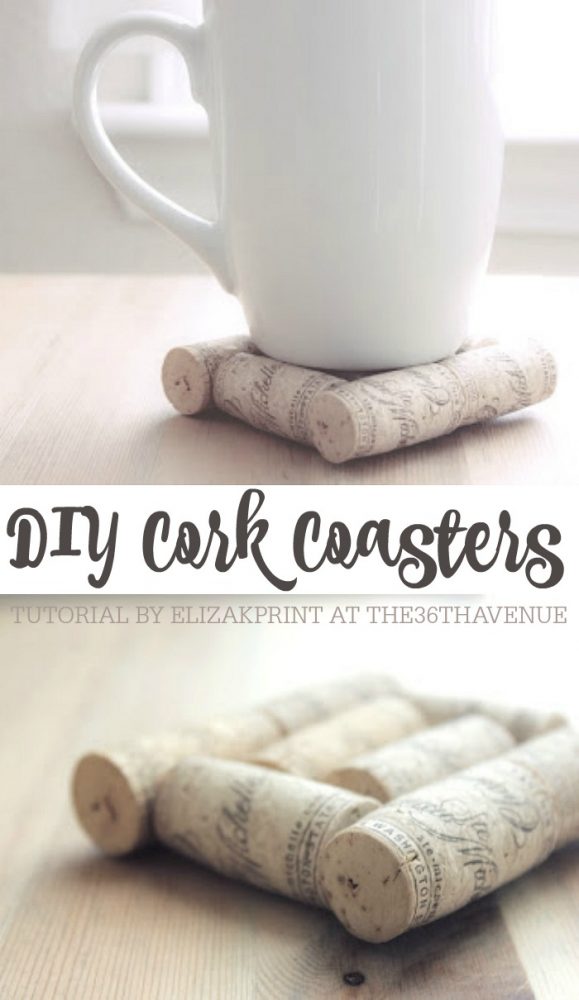 DIY Cork Coasters | The 36th AVENUE