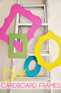 DIY Cardboard Frames | The 36th AVENUE