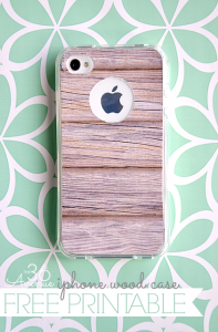 iphone Wood Case Free Printable | The 36th AVENUE