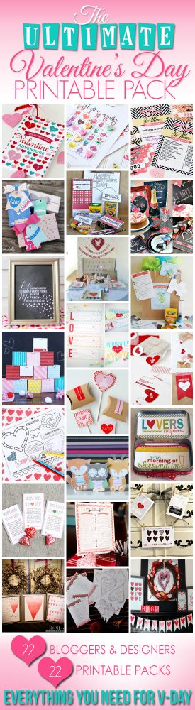 The Ultimate Valentine’s Day Printable Pack Sale | The 36th AVENUE
