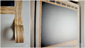 DIY Chalkboard Magnetic Calendar | The 36th AVENUE