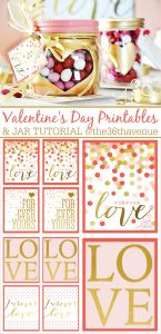 Valentine’s Day Gift – Heart Jars | The 36th AVENUE