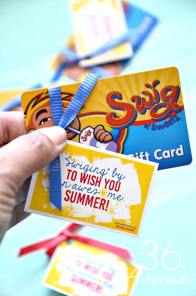 Gift Idea and Swig Printable | The 36th AVENUE
